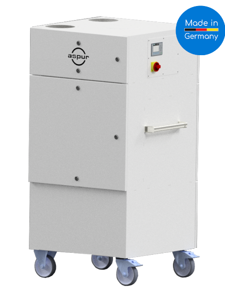 Mobile indutrial deduster aero3mobile - ASPUR air solutions