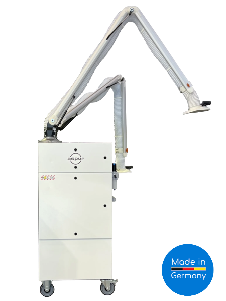 Mobile indutrial deduster aero3mobile - ASPUR air solutions